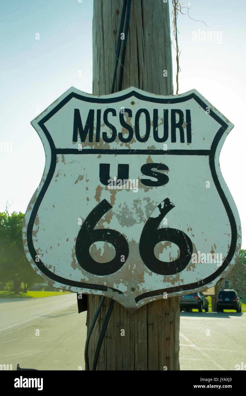 Route 66 America's Highway - The Mother Road Stock Photo - Alamy