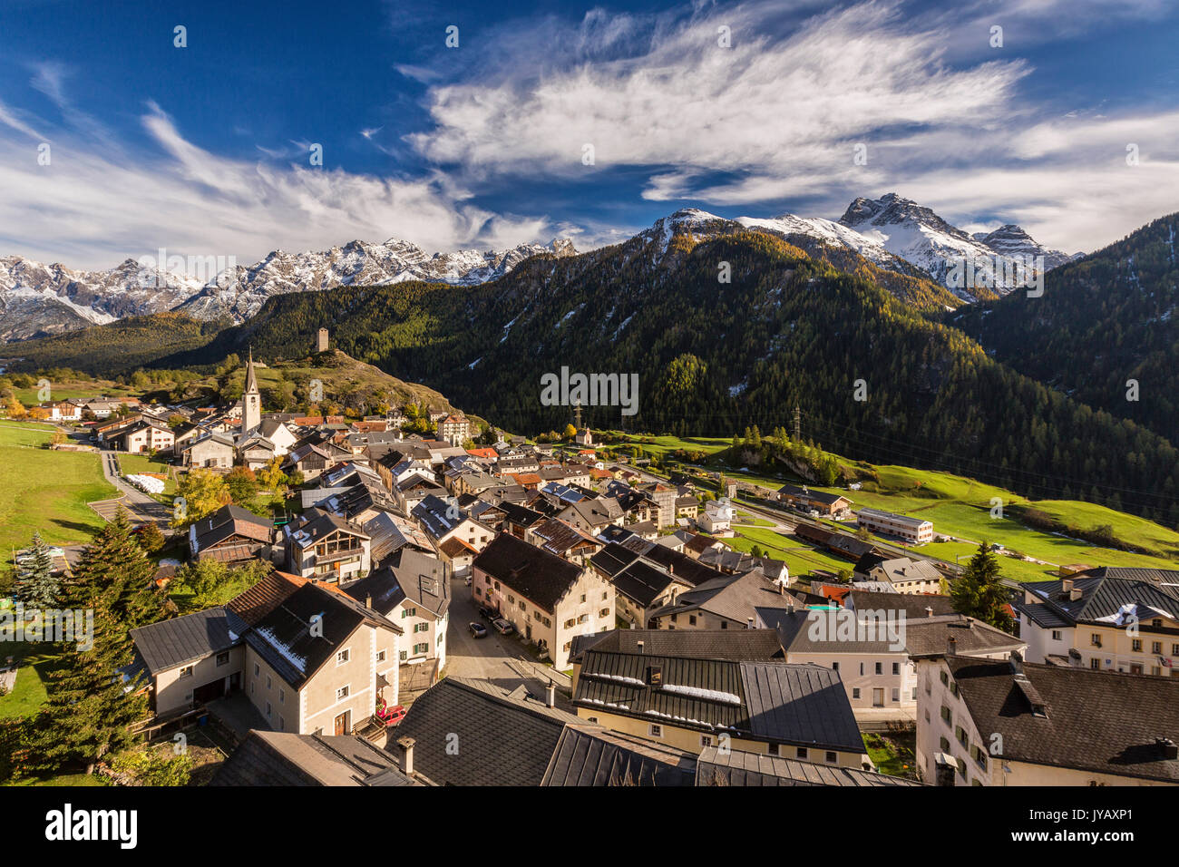 Ardez switzerland engadin hi-res stock photography and images - Alamy