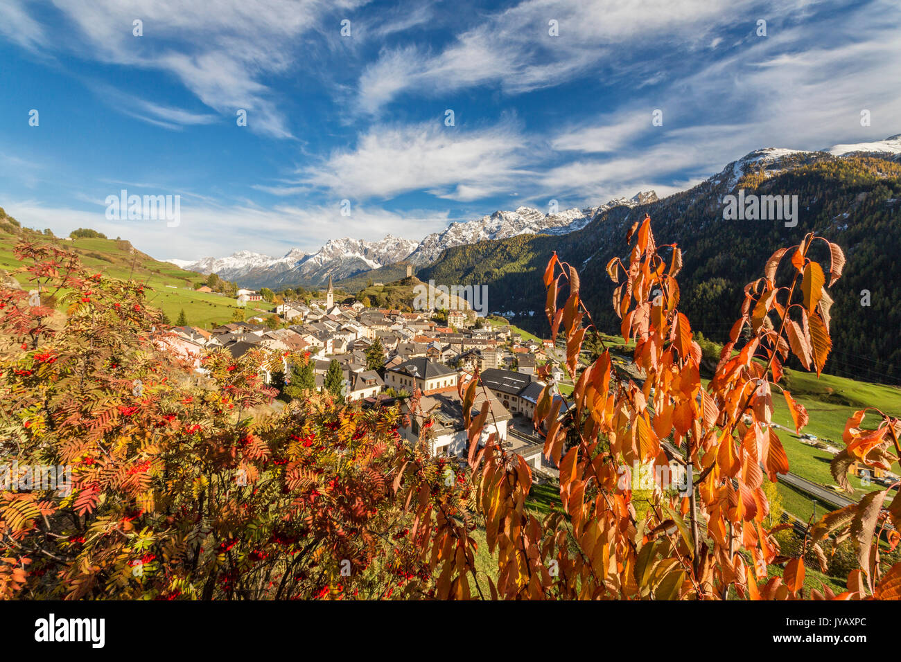 Ardez switzerland engadin hi-res stock photography and images - Alamy