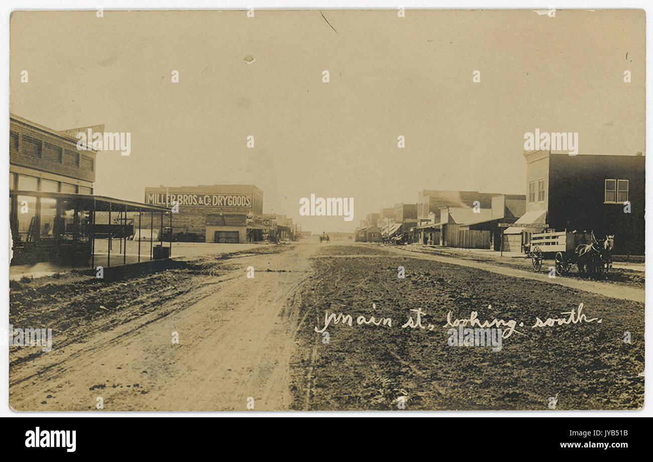 Main St. Looking South Stock Photo - Alamy
