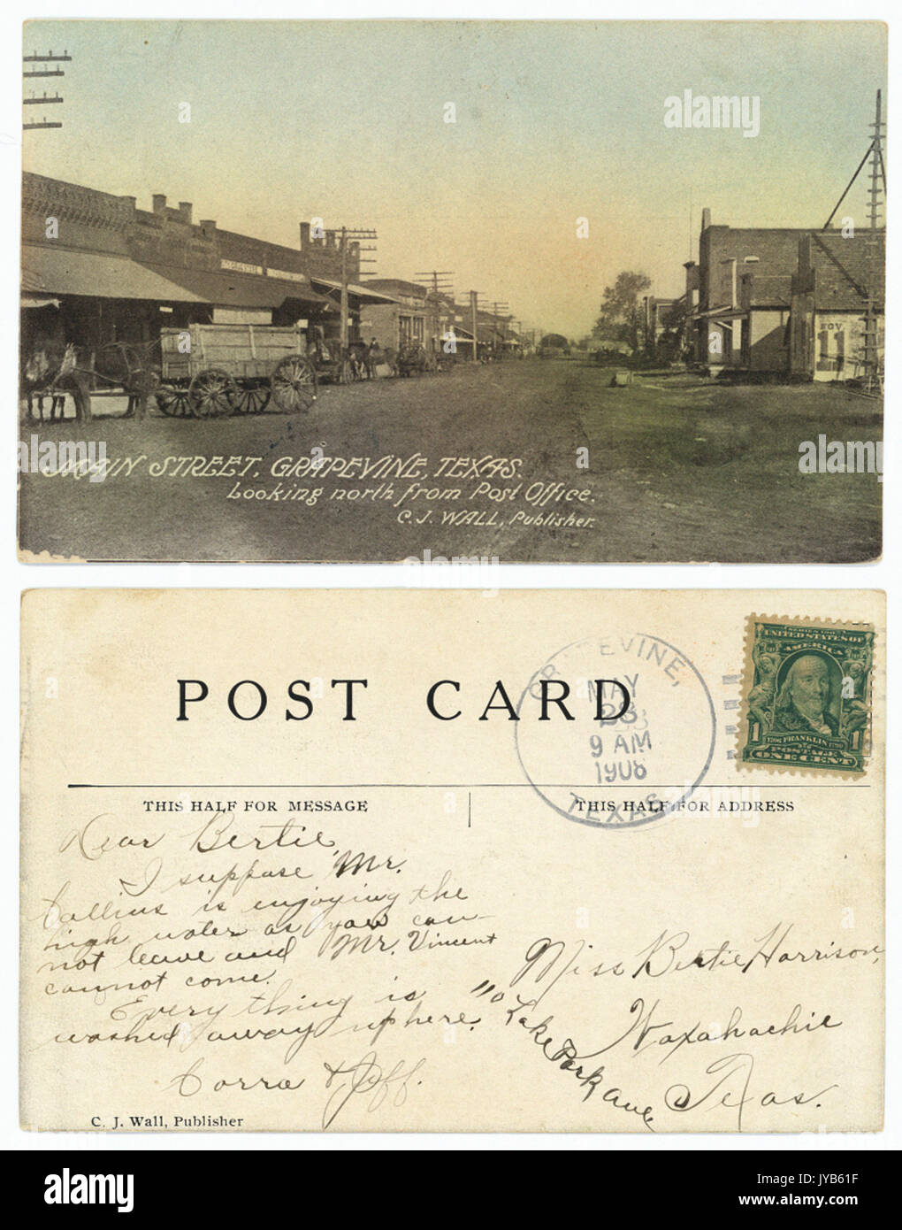 Grapevine texas vintage hi-res stock photography and images - Alamy