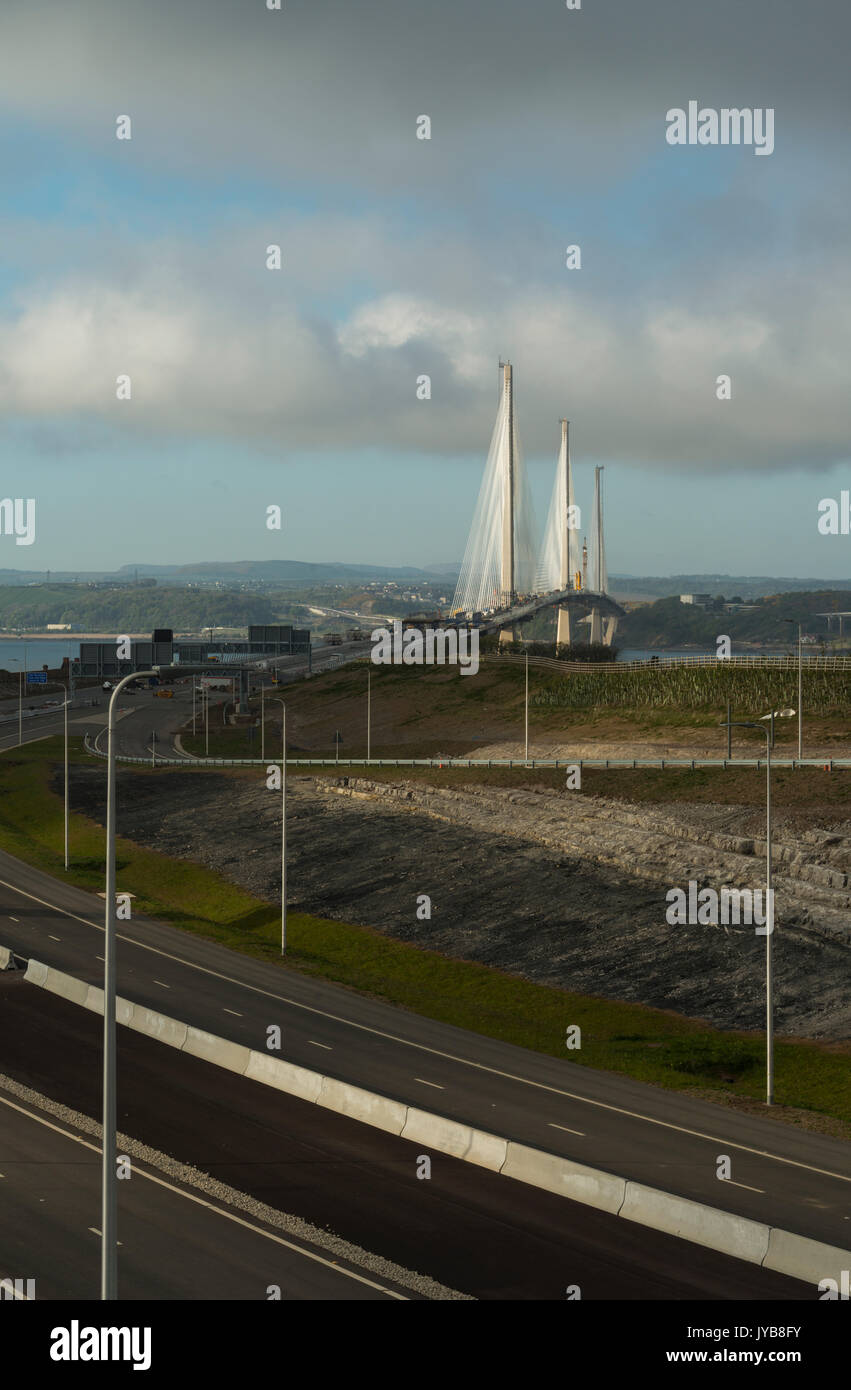 Completion queensferry crossing hi-res stock photography and images - Alamy