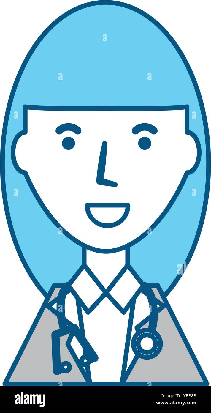 Doctor profile cartoon Stock Vector Image & Art - Alamy