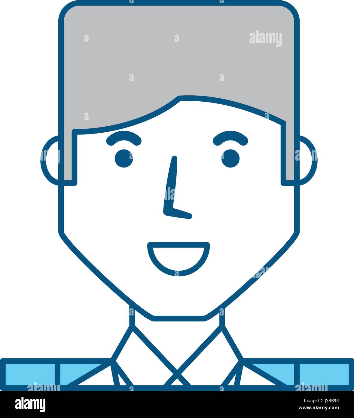 Businessman profile cartoon Stock Vector Image & Art - Alamy