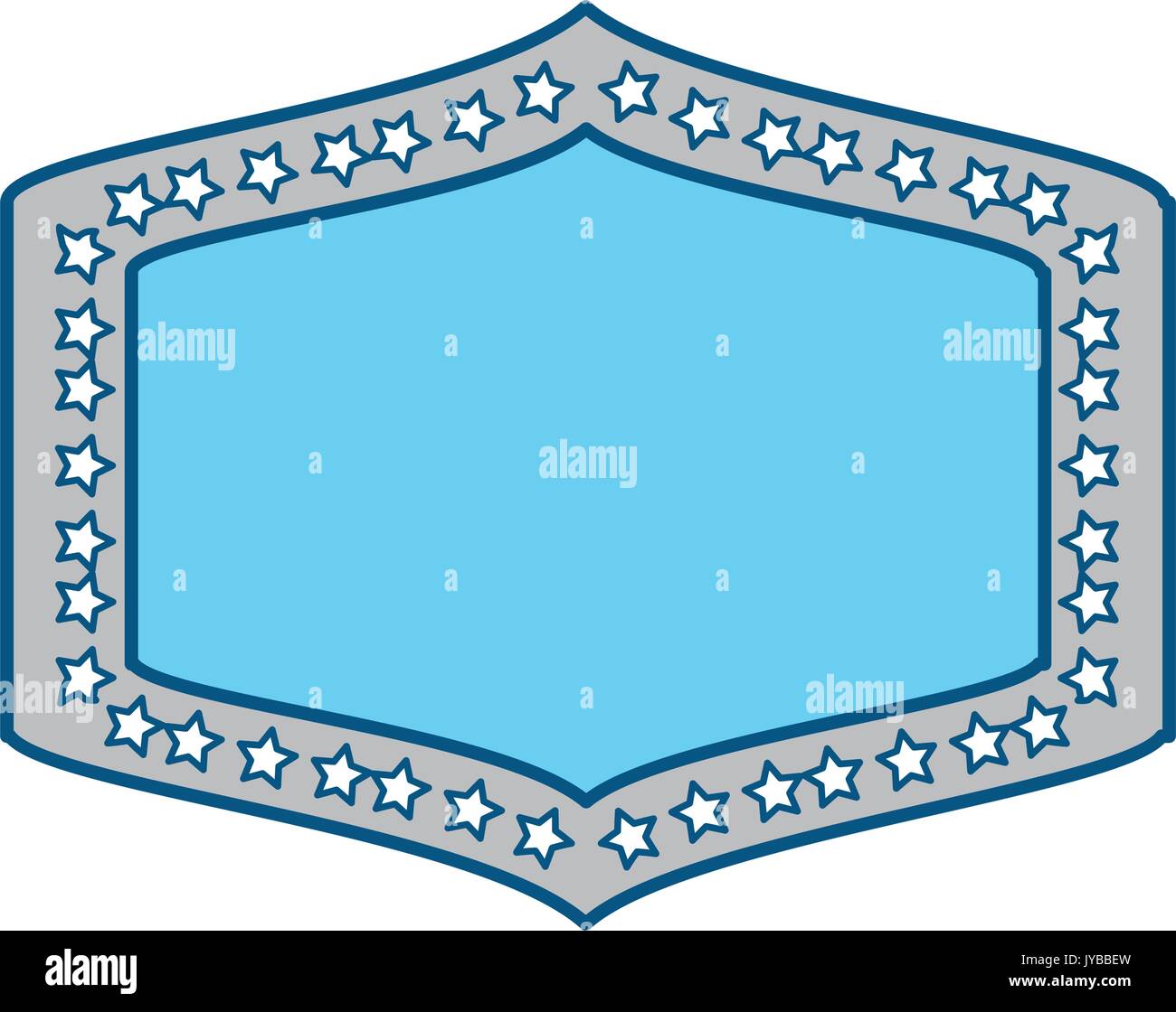 Emblem with stars , Vector Illustration Stock Vector Image & Art - Alamy