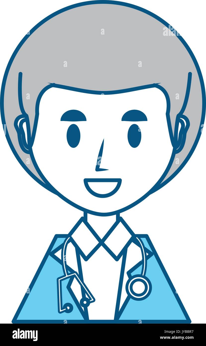 Doctor profile cartoon Stock Vector Image & Art - Alamy