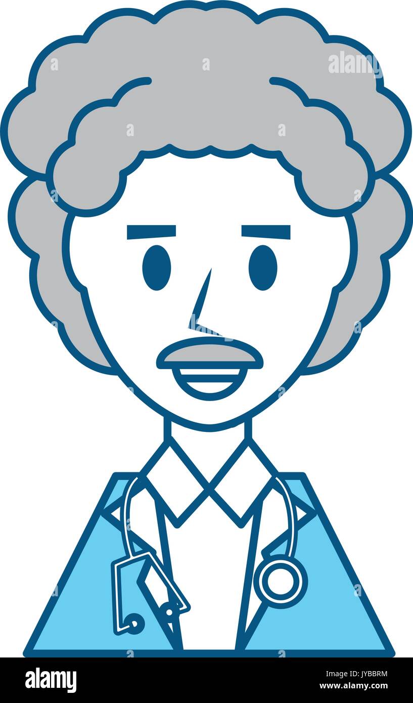 Doctor profile cartoon Stock Vector Image & Art - Alamy
