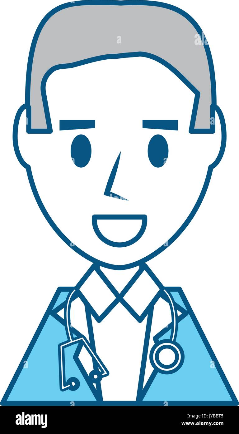 Doctor profile cartoon Stock Vector Image & Art - Alamy