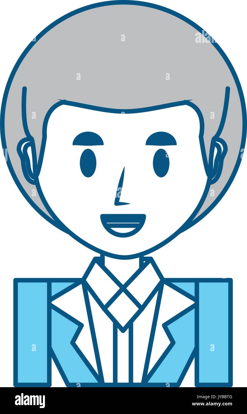 Businessman profile cartoon Stock Vector Image & Art - Alamy