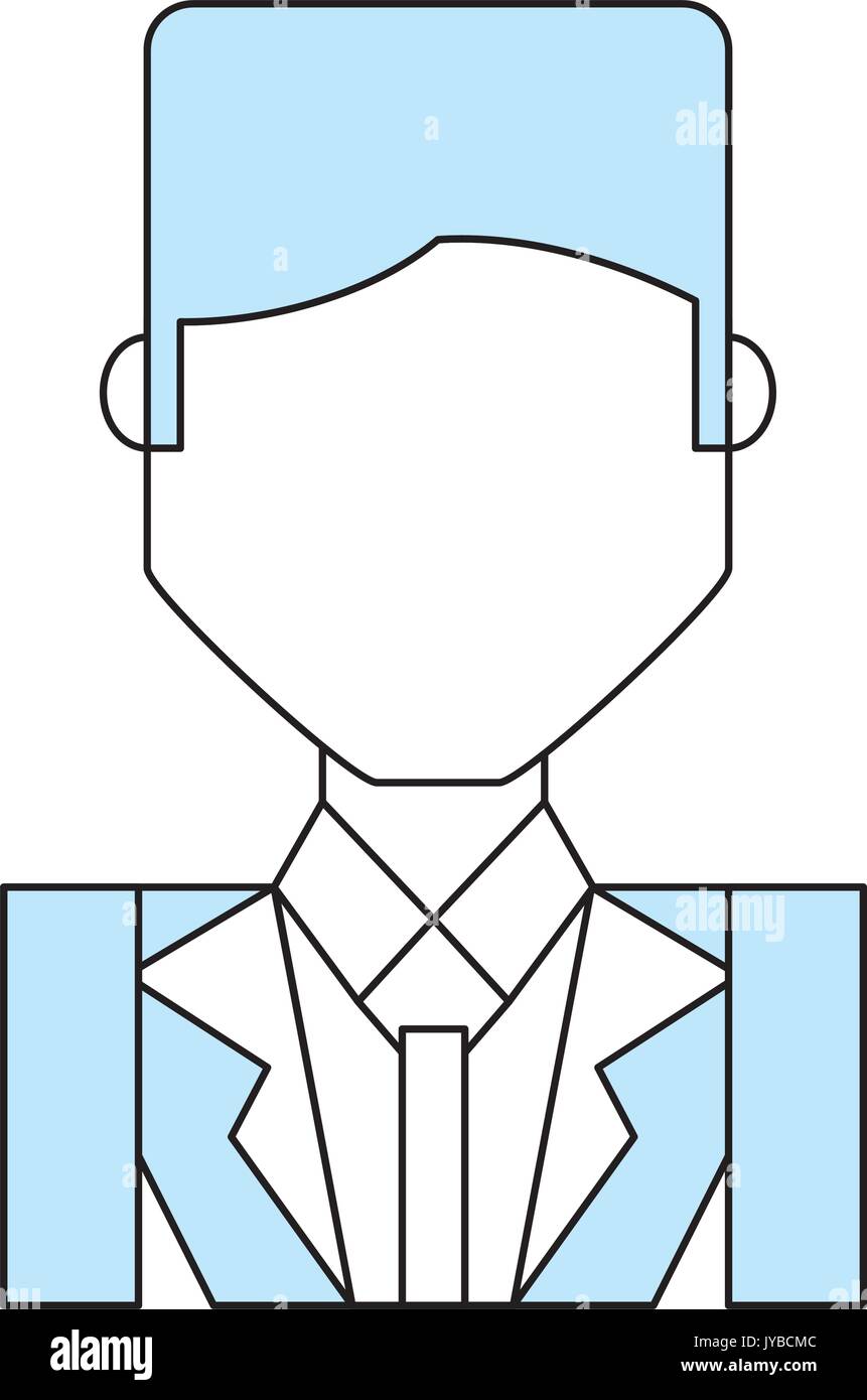 Businessman profile cartoon Stock Vector Image & Art - Alamy