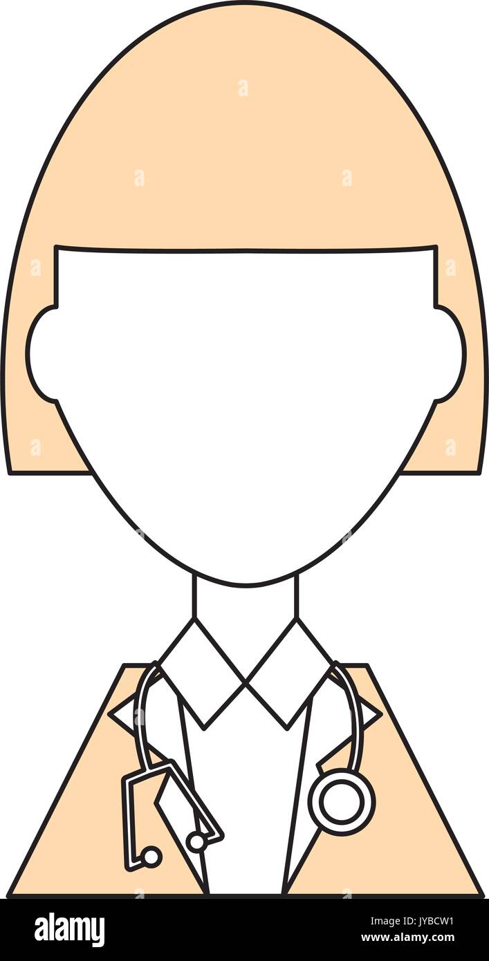 Doctor profile cartoon Stock Vector Image & Art - Alamy