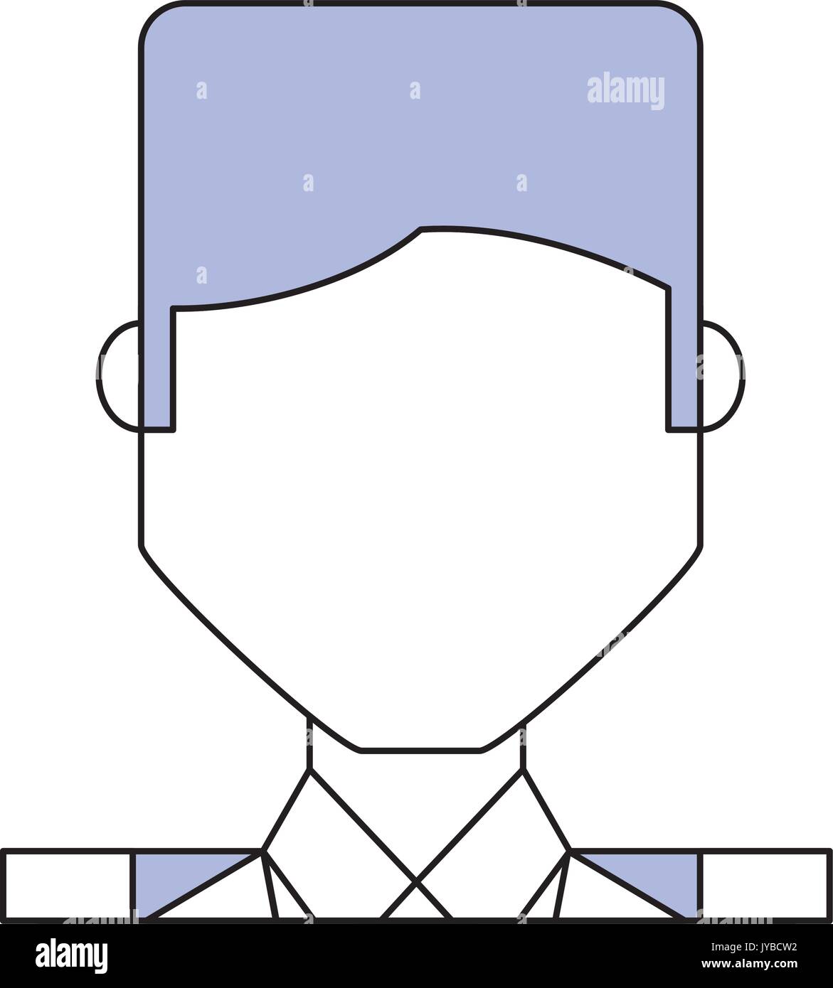 Businessman profile cartoon Stock Vector Image & Art - Alamy