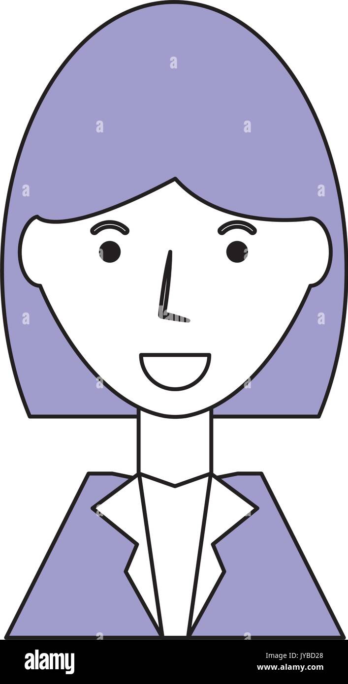 Business woman profile cartoon Stock Vector Image & Art - Alamy