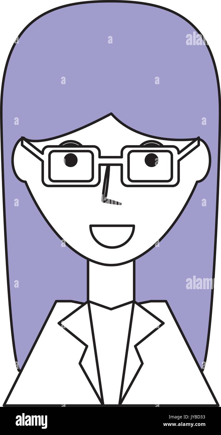 Business woman profile cartoon Stock Vector Image & Art - Alamy