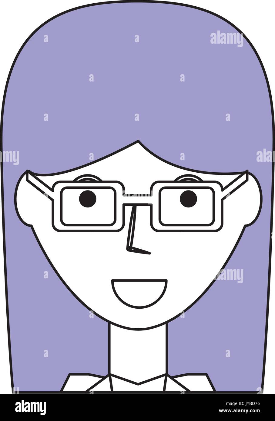 Business woman profile cartoon Stock Vector Image & Art - Alamy