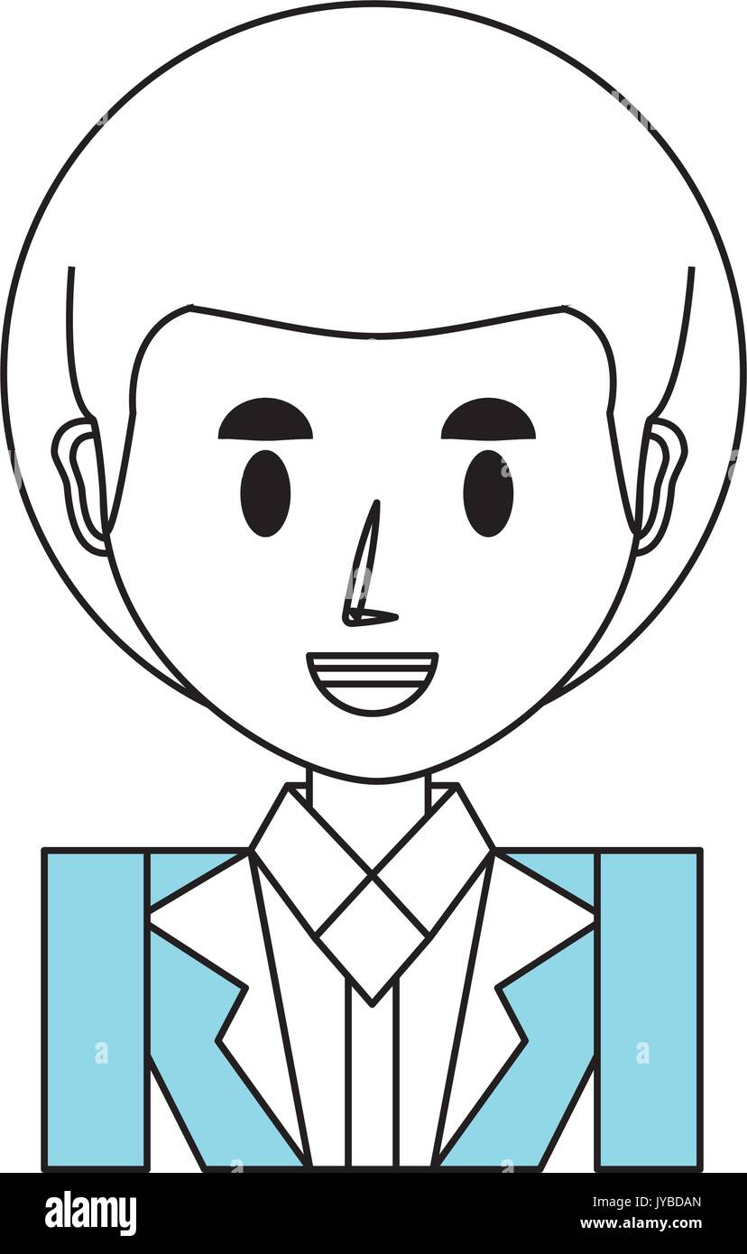 Businessman profile cartoon Stock Vector Image & Art - Alamy