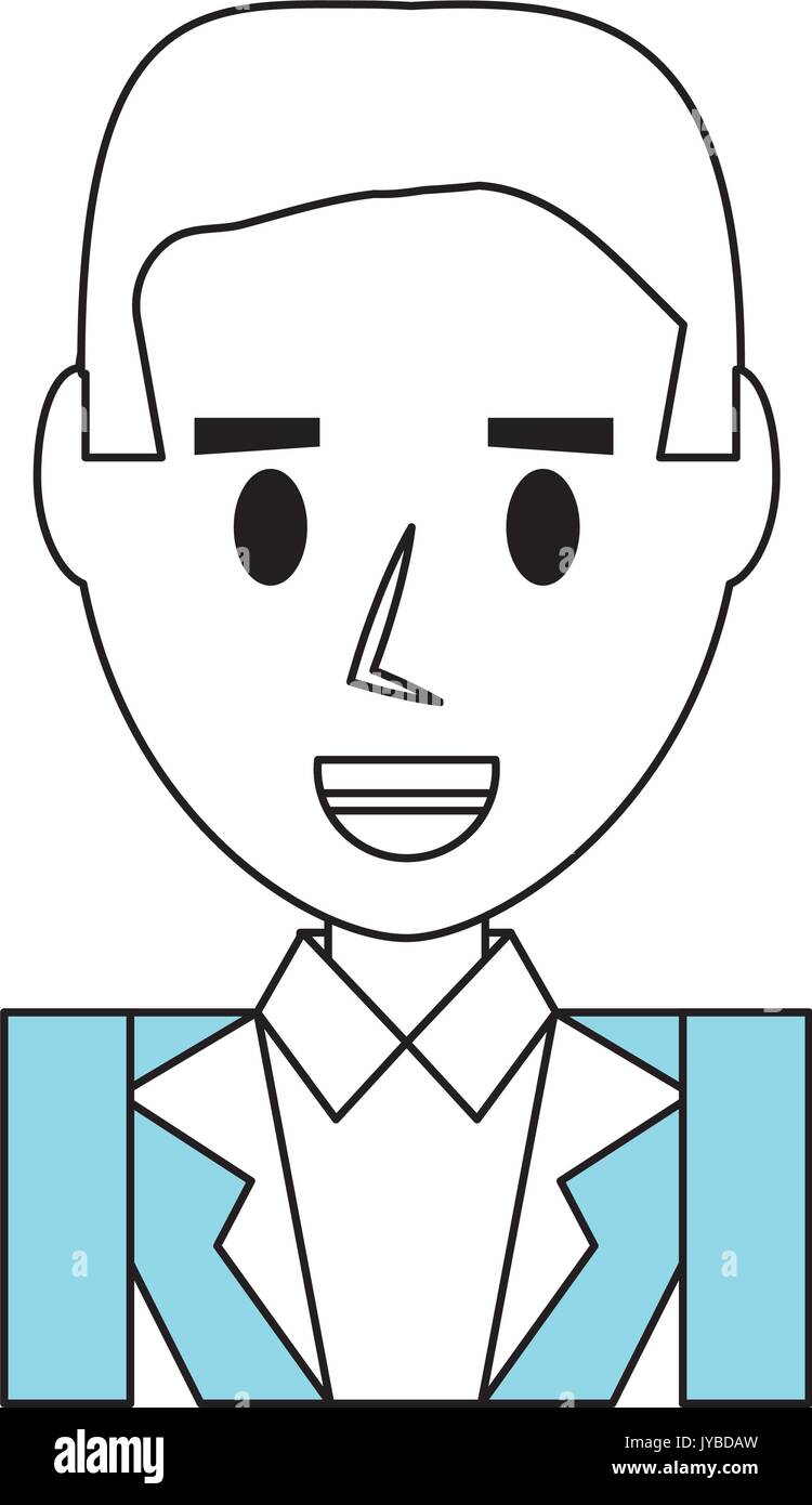 Businessman profile cartoon Stock Vector Image & Art - Alamy