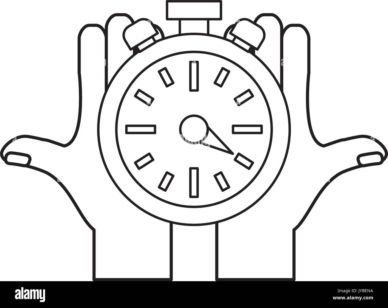 Timer watch symbol Stock Vector Image & Art - Alamy