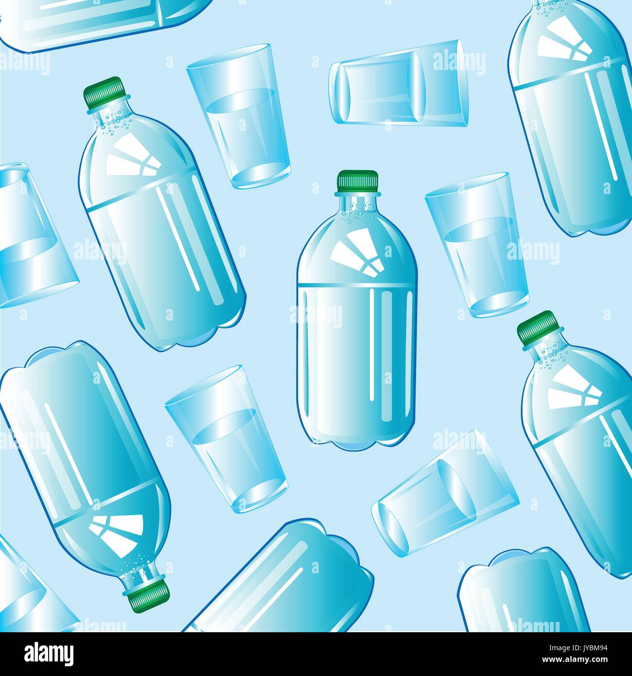 Transparent glass bottle stopper Stock Vector Images - Alamy