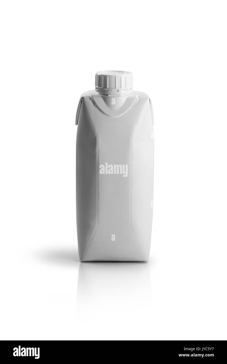 pattern white packaging design over a white background Stock Photo - Alamy