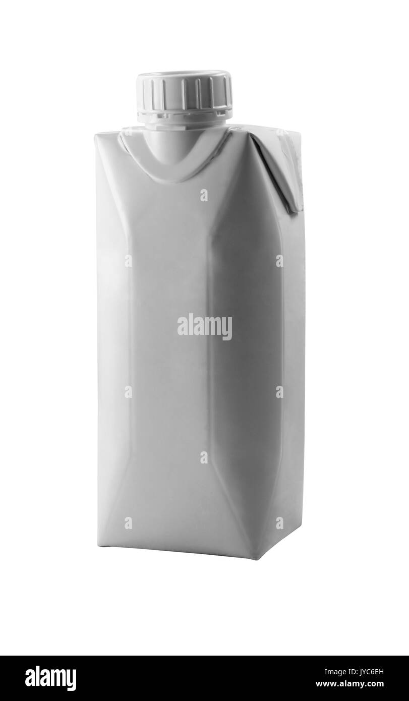 pattern white packaging design over a white background Stock Photo - Alamy