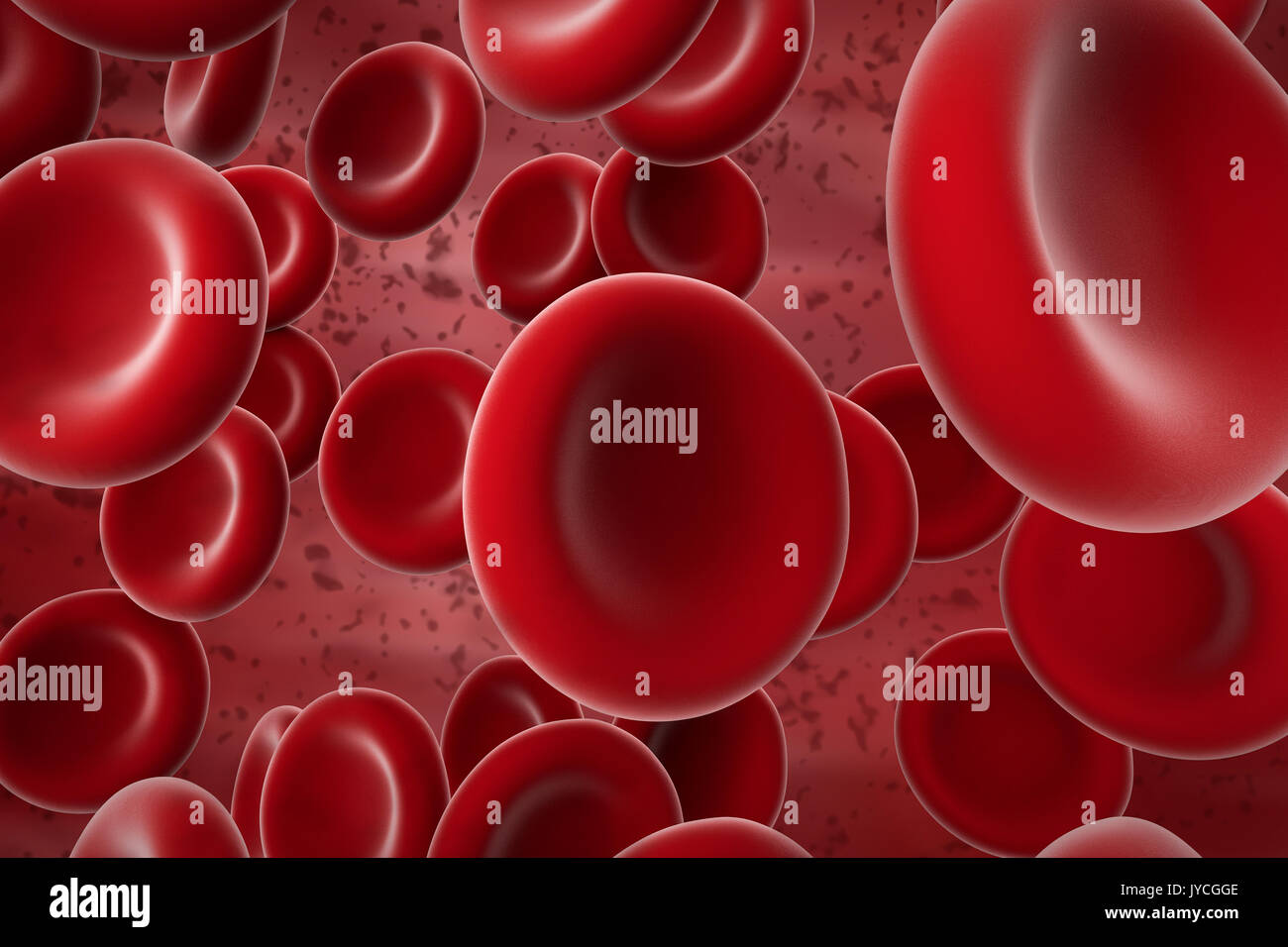 red blood cells on red background Stock Photo - Alamy