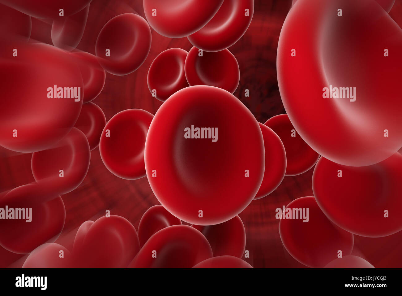 red blood cells on red background Stock Photo - Alamy