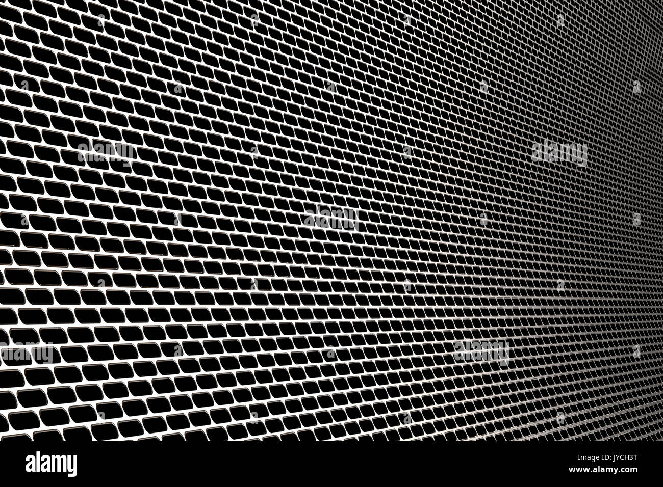 3d rendering metal screen background Stock Photo - Alamy