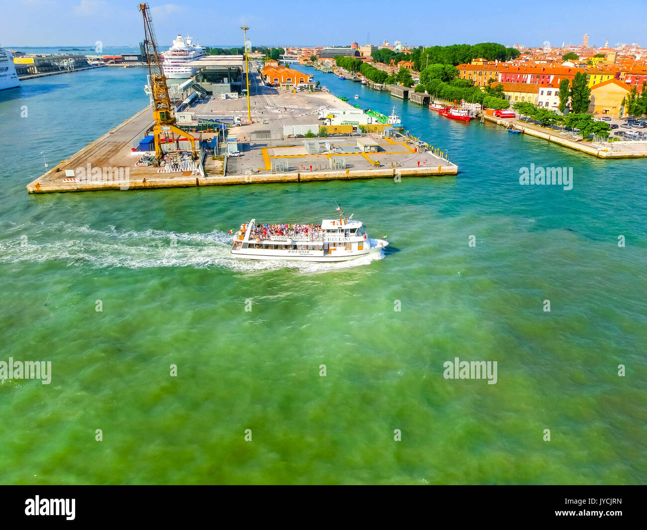 Venice passenger cruise ship terminal hi-res stock photography and ...