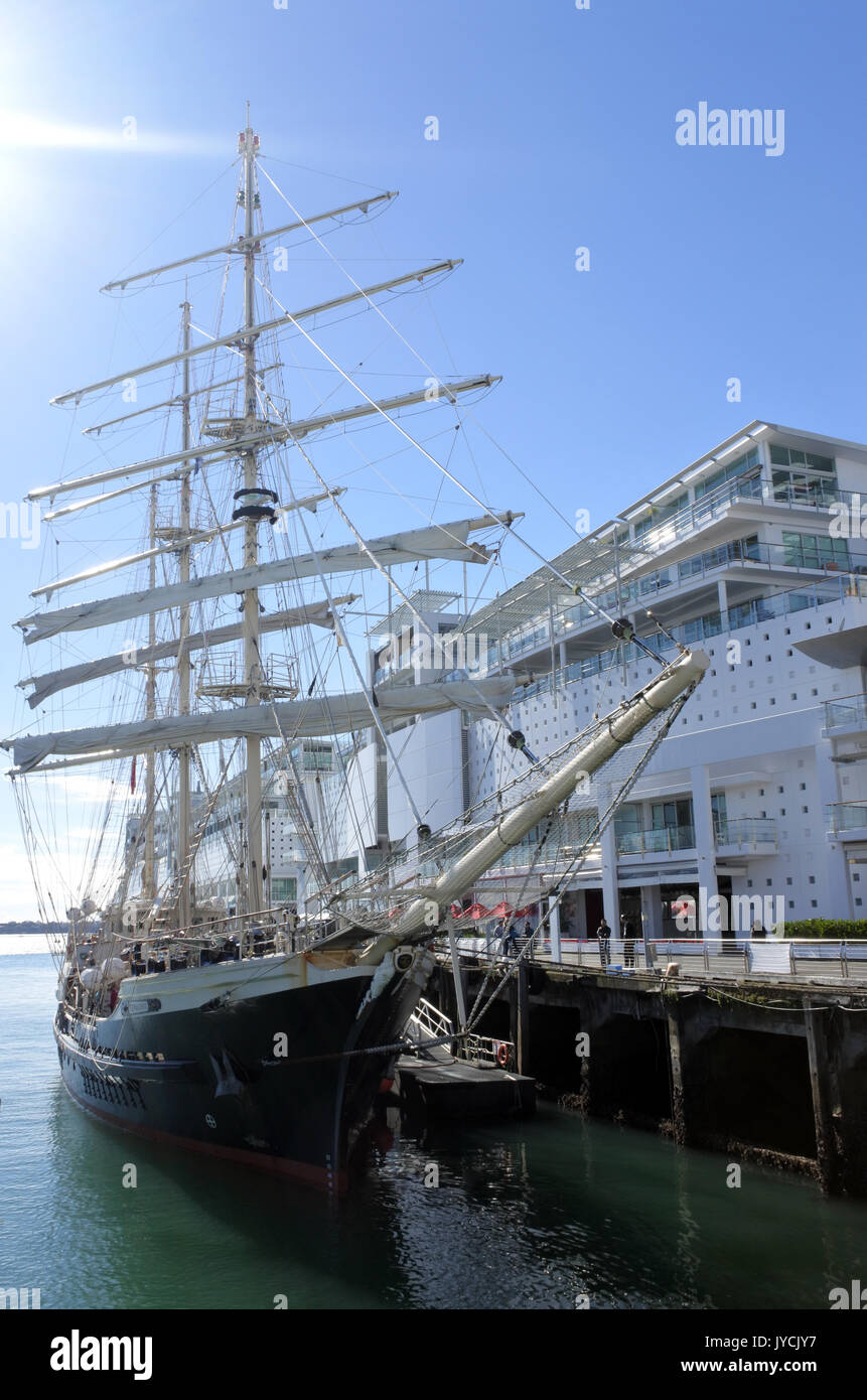Tall Ship Spirit Of New Zealand High Resolution Stock Photography and ...
