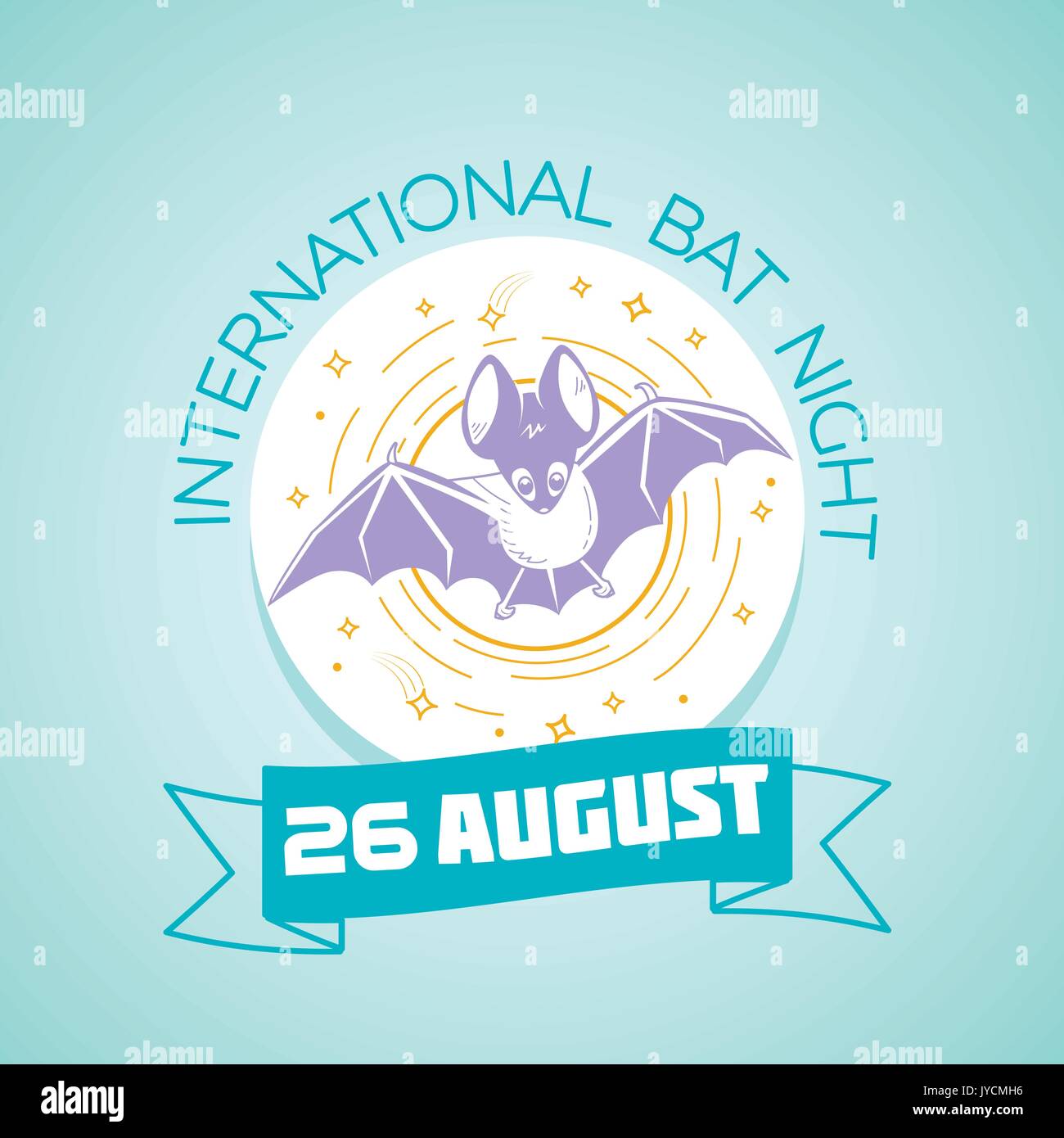 Flying bat baby Stock Vector Images - Alamy