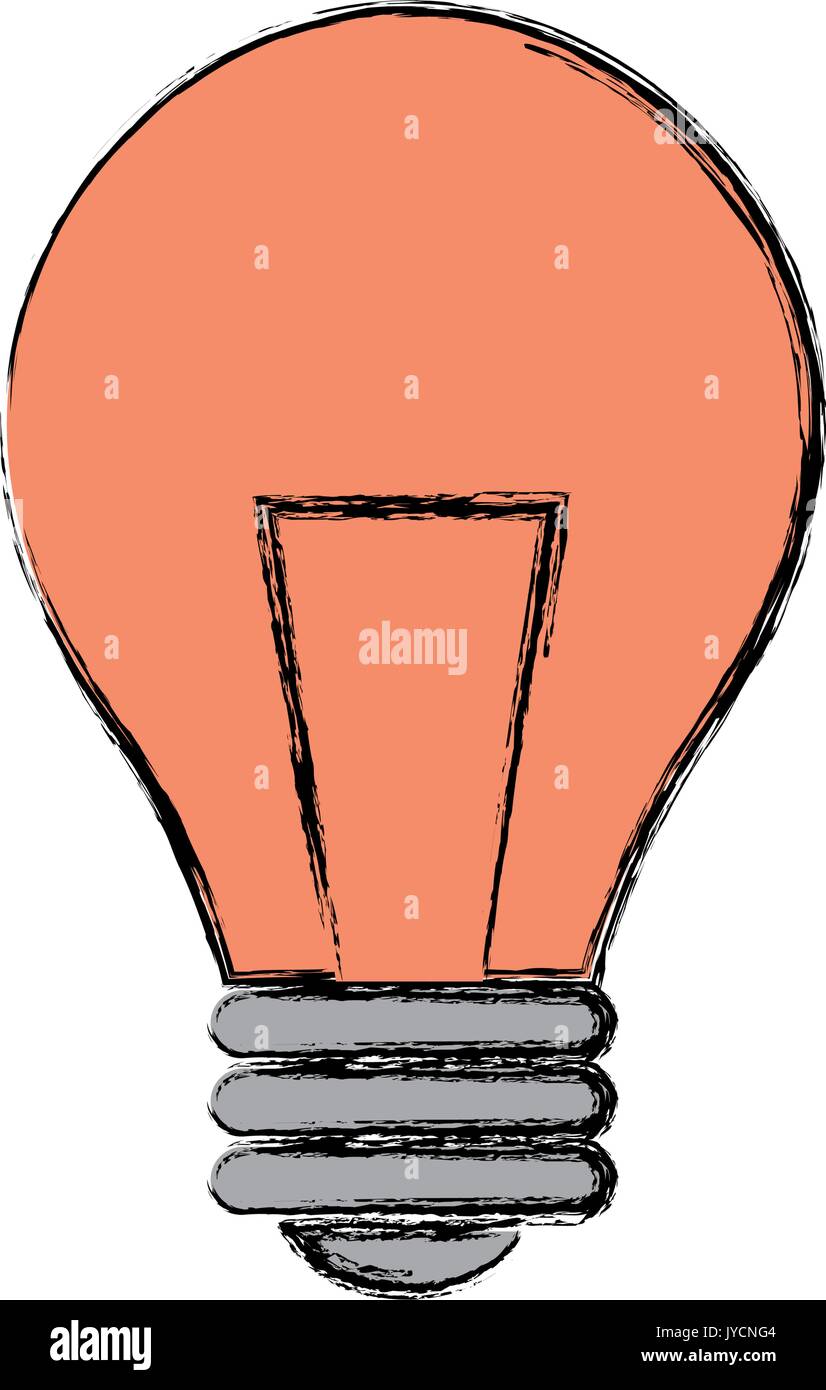 Bulb light energy Vector Illustration Stock Vector Image & Art - Alamy
