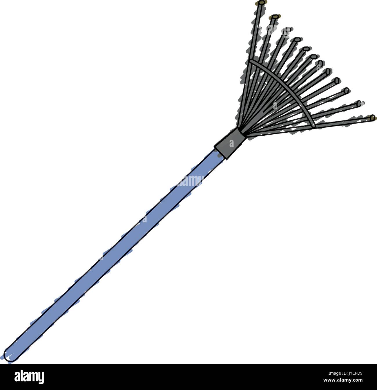 Rake gardening,tool vector illustration Stock Vector Image & Art - Alamy
