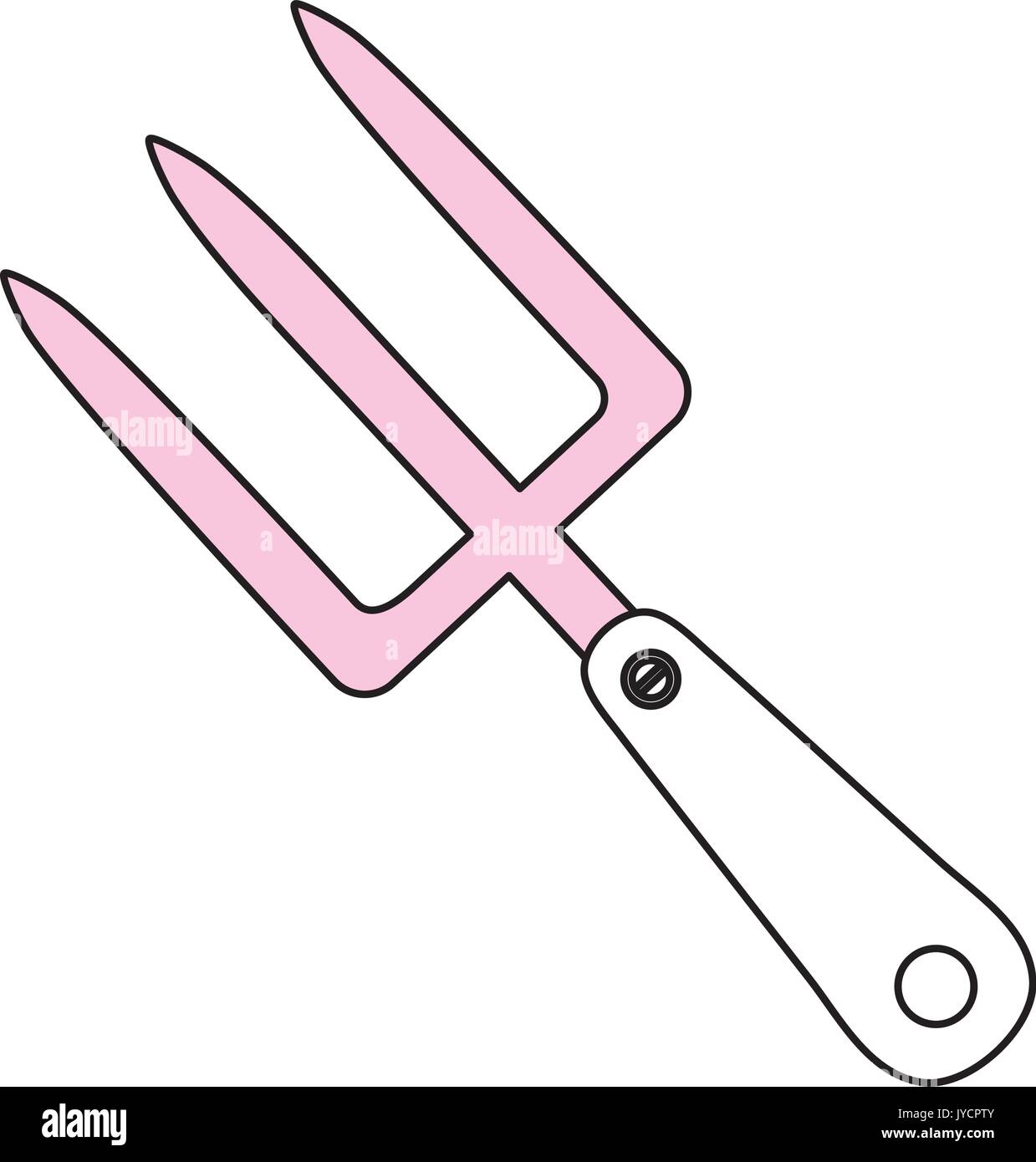 Mini rake gardening tool Stock Vector Image & Art - Alamy