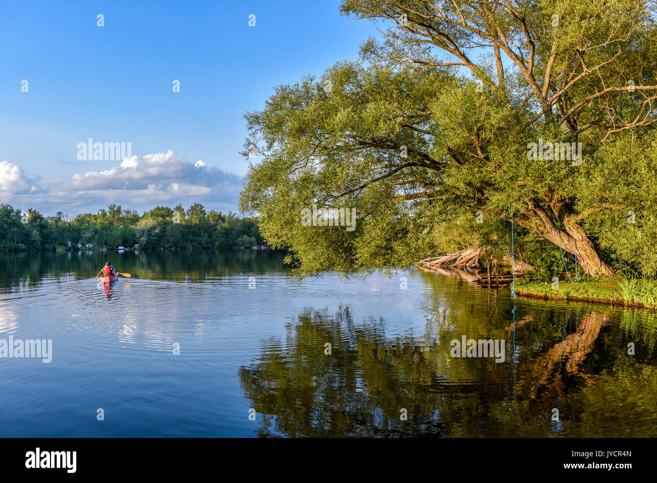 Peaceful river hi-res stock photography and images - Alamy