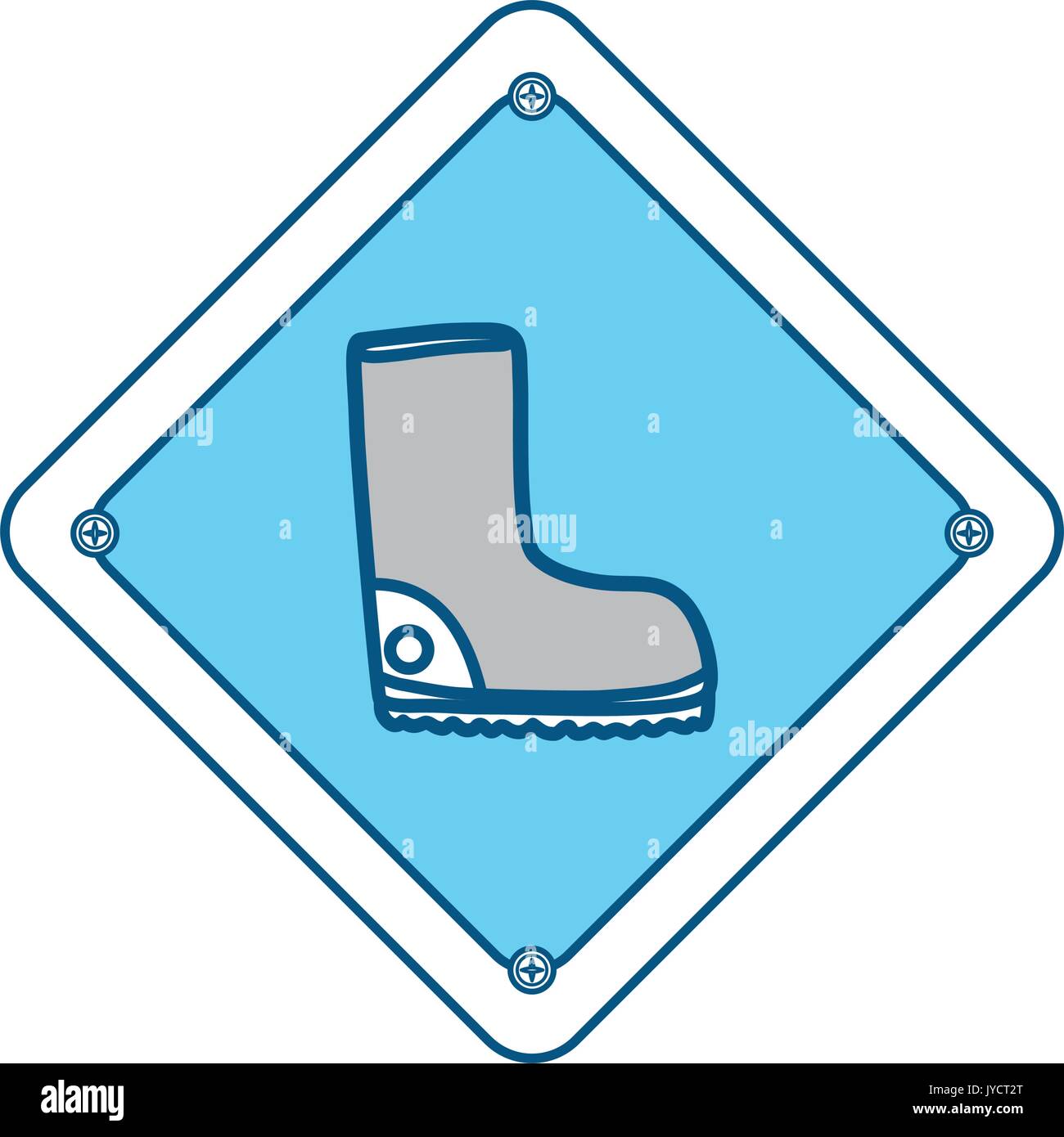 Industrial security sign Stock Vector Image & Art - Alamy