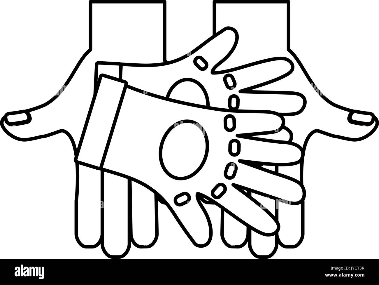 Glove industrial security Stock Vector Image & Art - Alamy