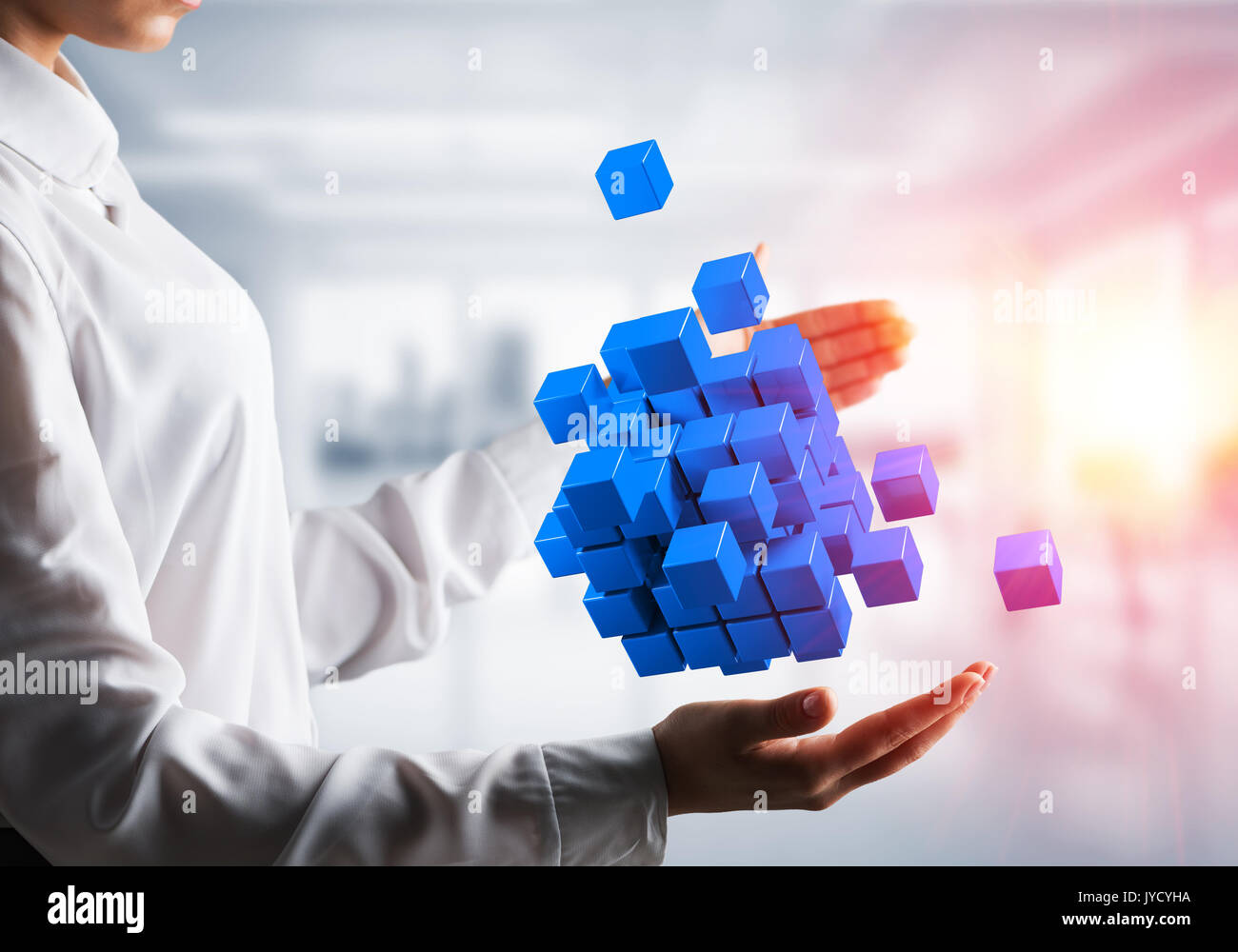 Deep analyzing and problem solving concepts Stock Photo - Alamy