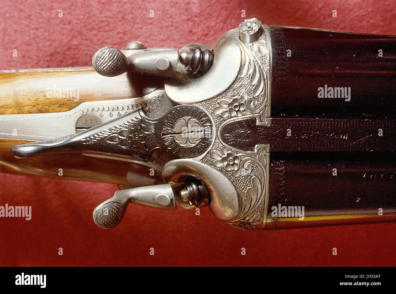 Double Barreled Shotguns High Resolution Stock Photography and Images ...