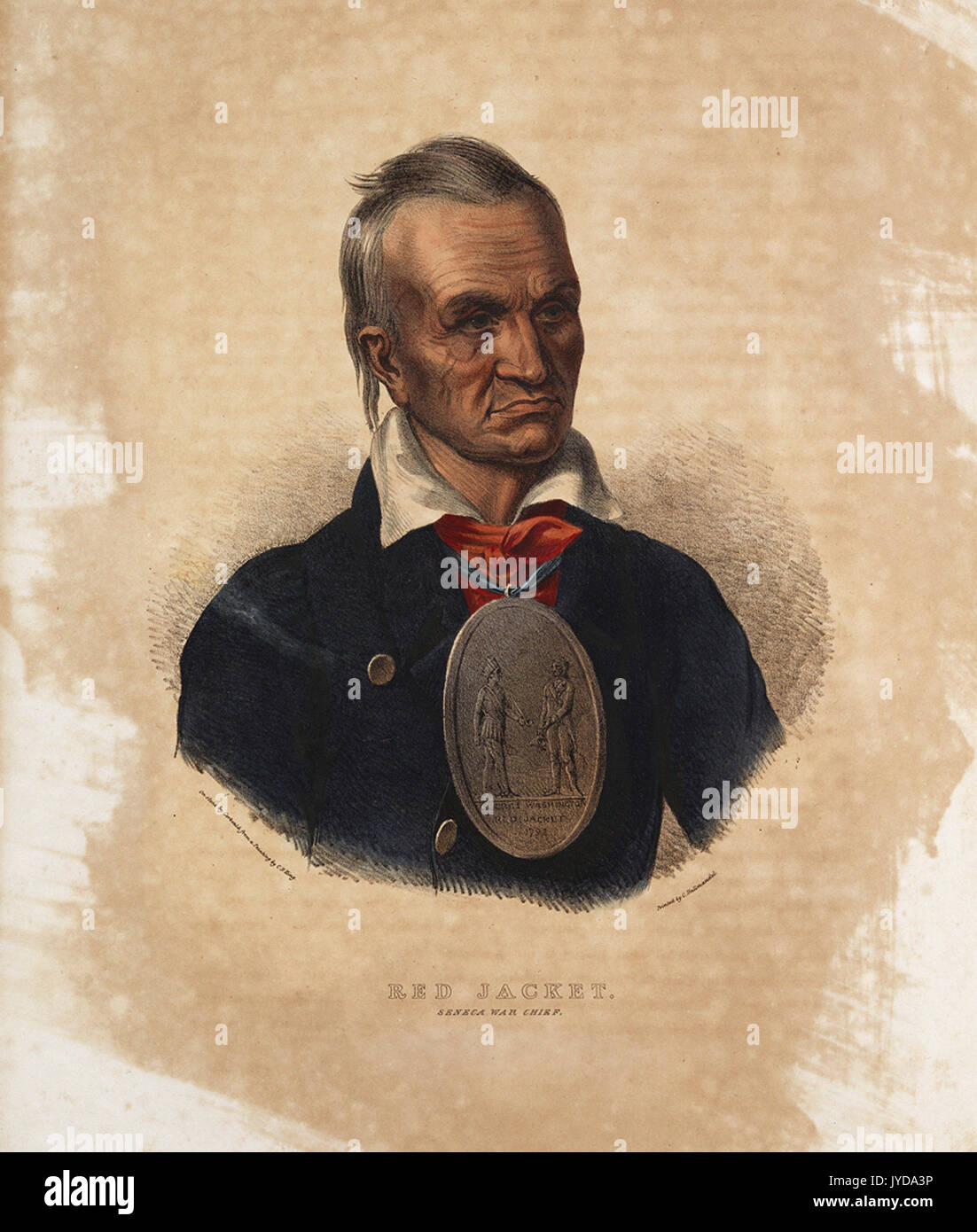 Red Jacket. Seneca War Chief Stock Photo - Alamy