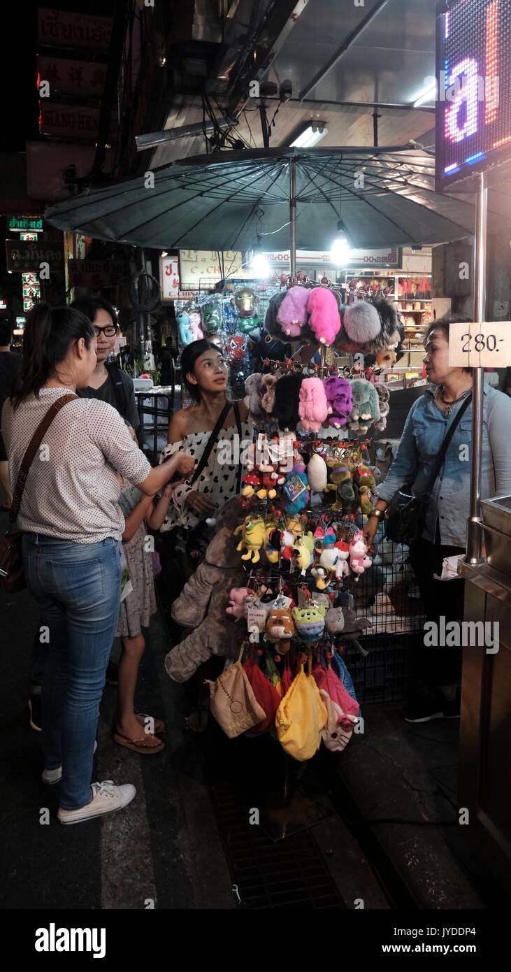 Night Yaowarat Road Chinatown Bangkok Thailand Stock Photo - Alamy