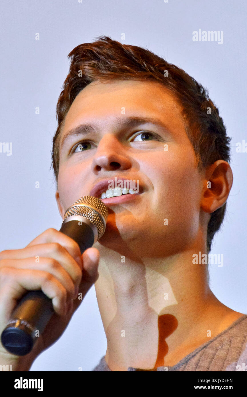 Ansel elgort baby driver hi-res stock photography and images - Alamy