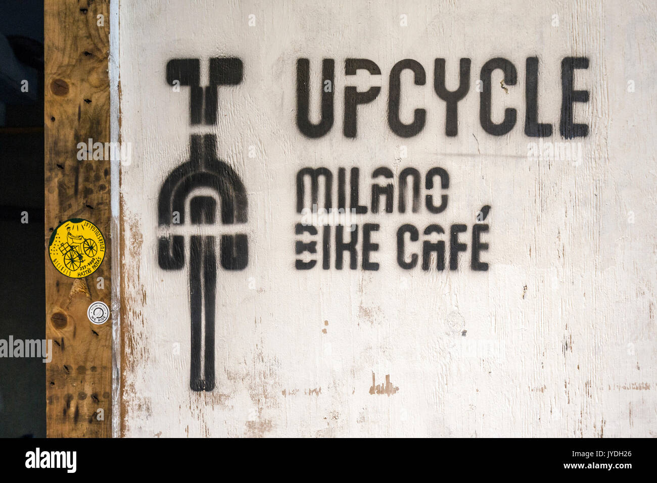 Upcycle bike cafe hi-res stock photography and images - Alamy