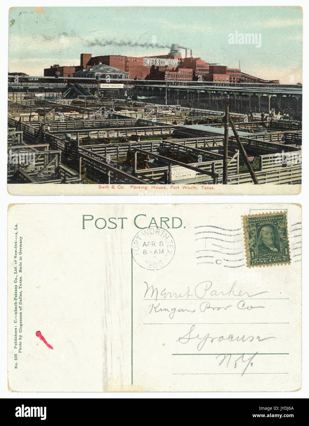 Swift & Co. Packing House, Fort Worth, Texas Stock Photo - Alamy