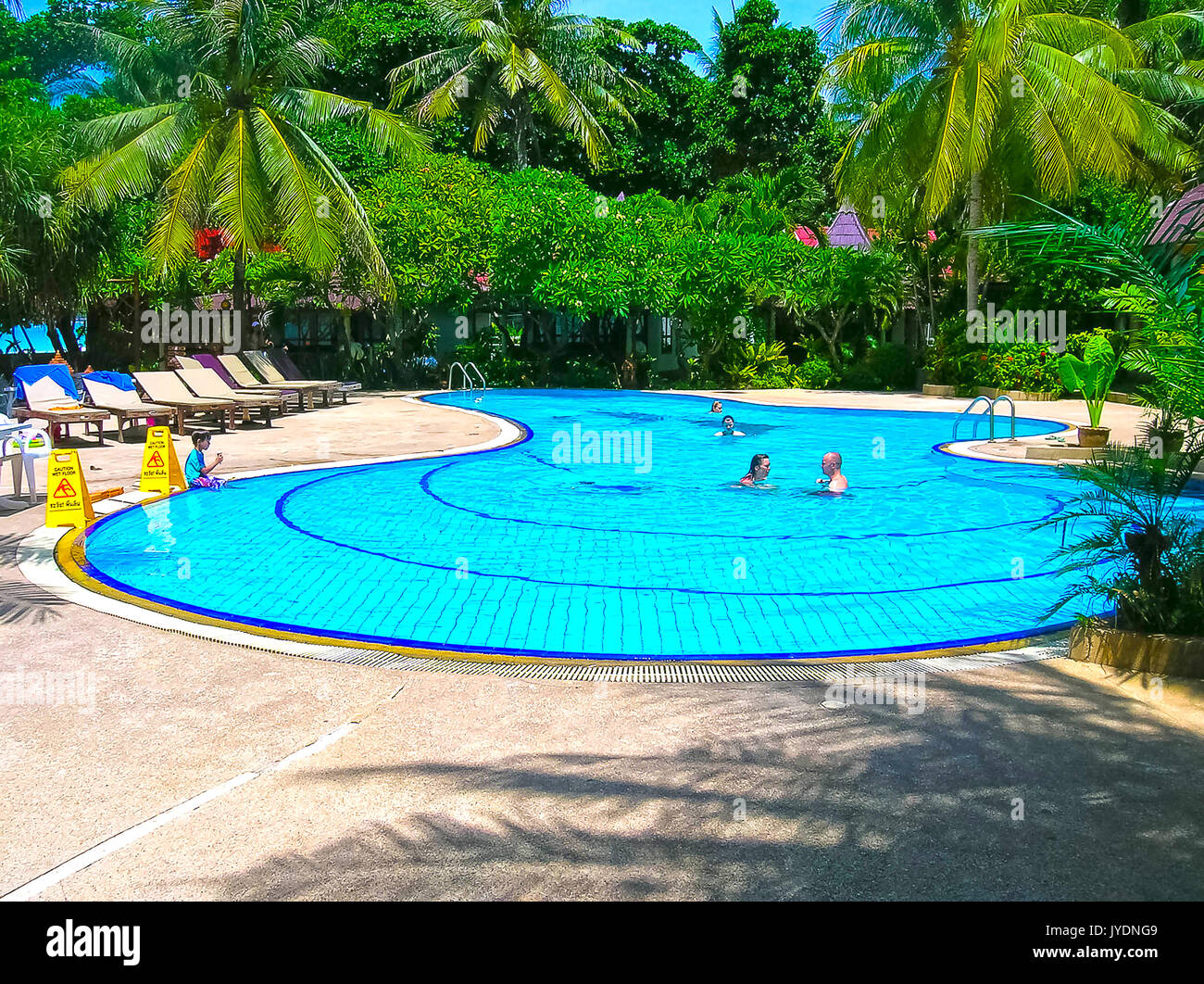 Chaweng garden beach resort hi-res stock photography and images - Alamy