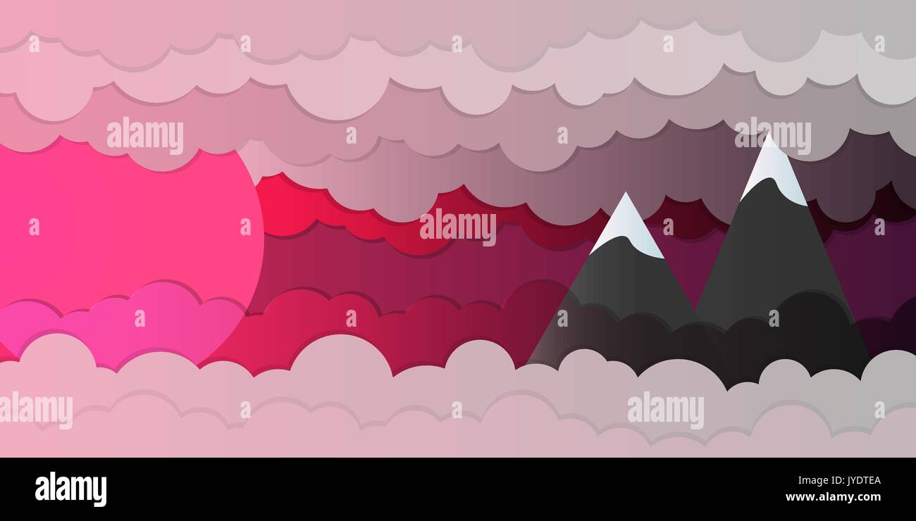 Cloudly view Stock Vector Images - Alamy