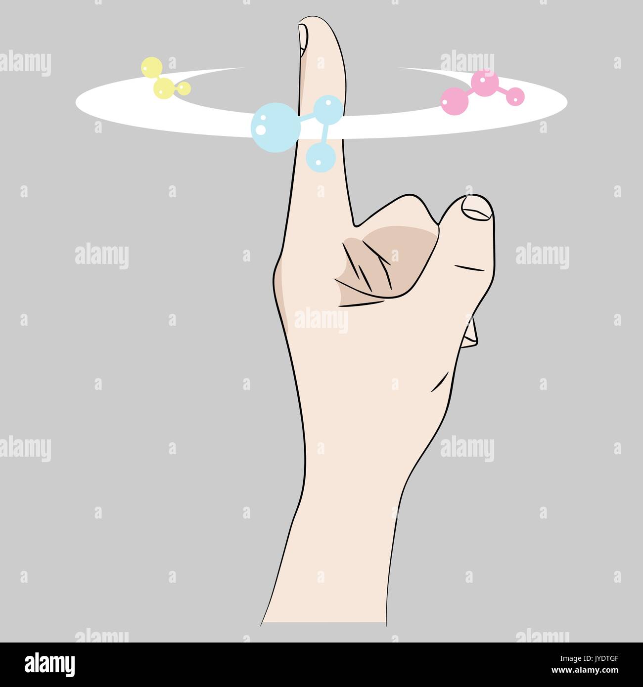 Molecules of man Stock Vector Images - Alamy