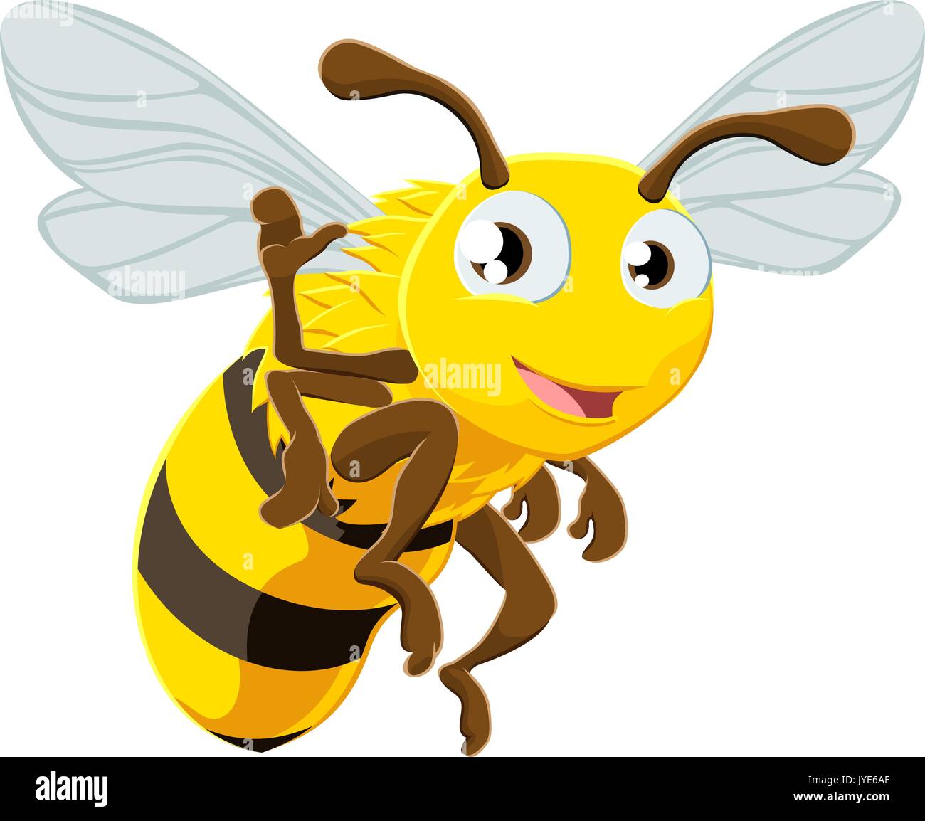 Bee cartoon hi-res stock photography and images - Alamy
