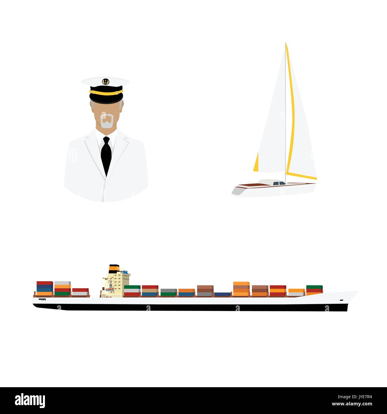 Luxury shipping containers Stock Vector Images - Alamy