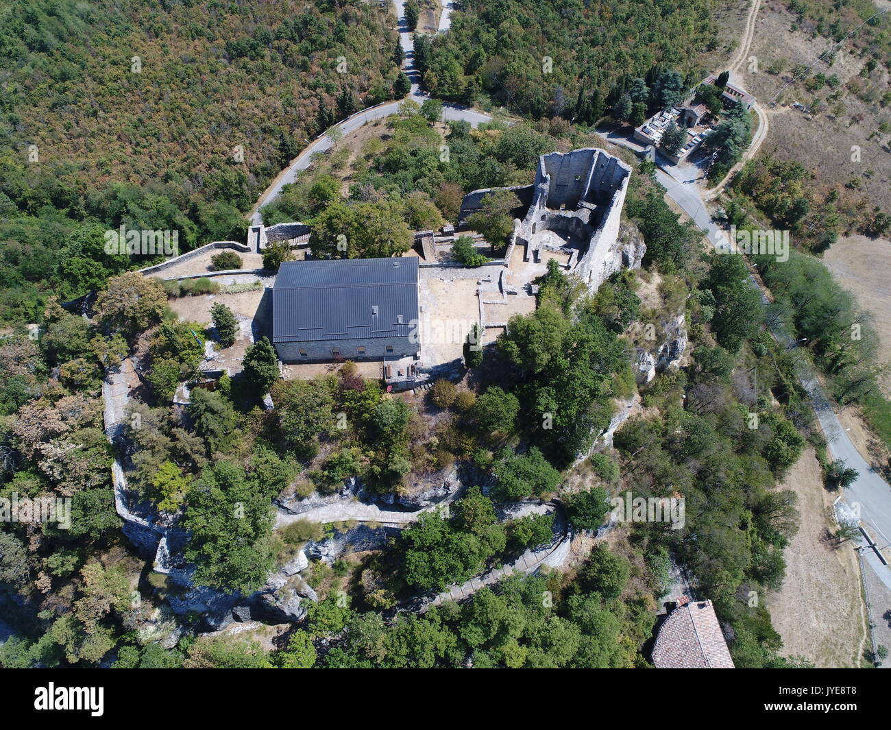 The Castle of Canossa, province of Reggio Emilia, northern Italy Stock ...
